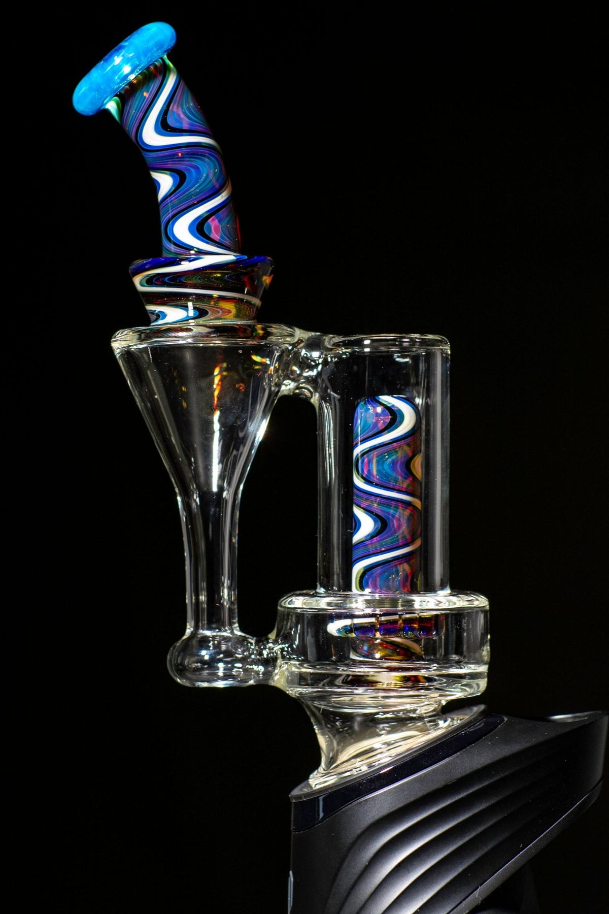 Puffco RBR Lightning Strike Wig Wag Meta Mouthpiece | Elevar Glass